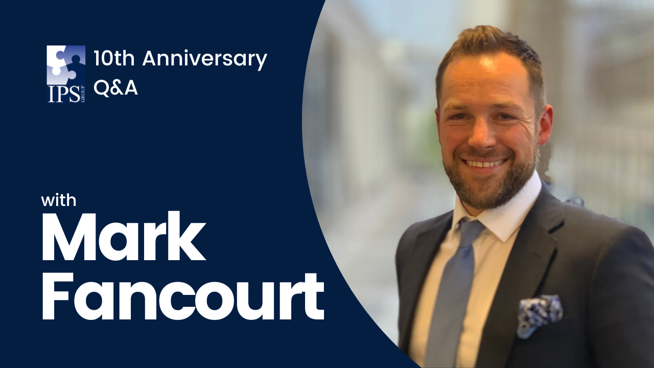 Mark Fancourt - 10 year work anniversary - IPS Group UK
